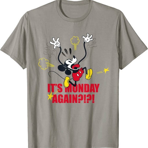 Tops | Disney Mickey Mouse Its Monday Again | Poshmark